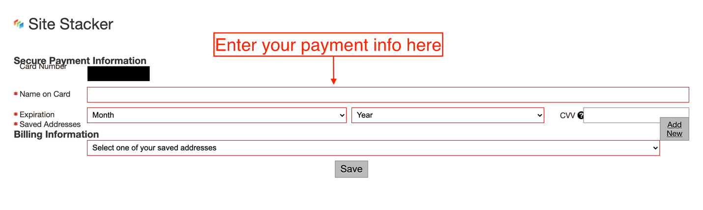 How To Update Payment Method - Mission Stream